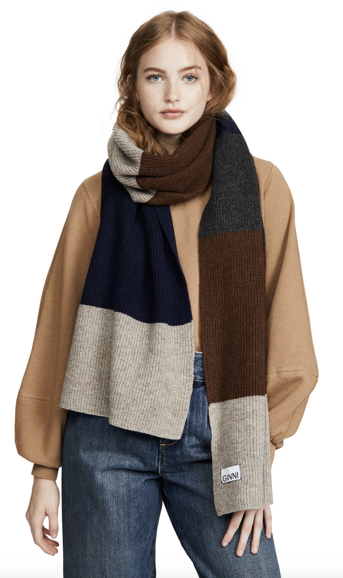 GANNI Knit Scarf | Garmentory