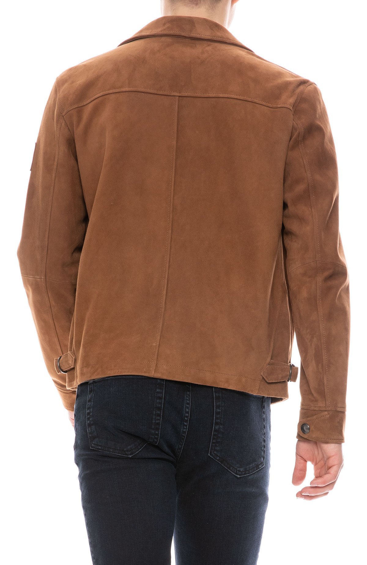 Belstaff Cooper Suede Jacket - LIGHT BROWN | Garmentory