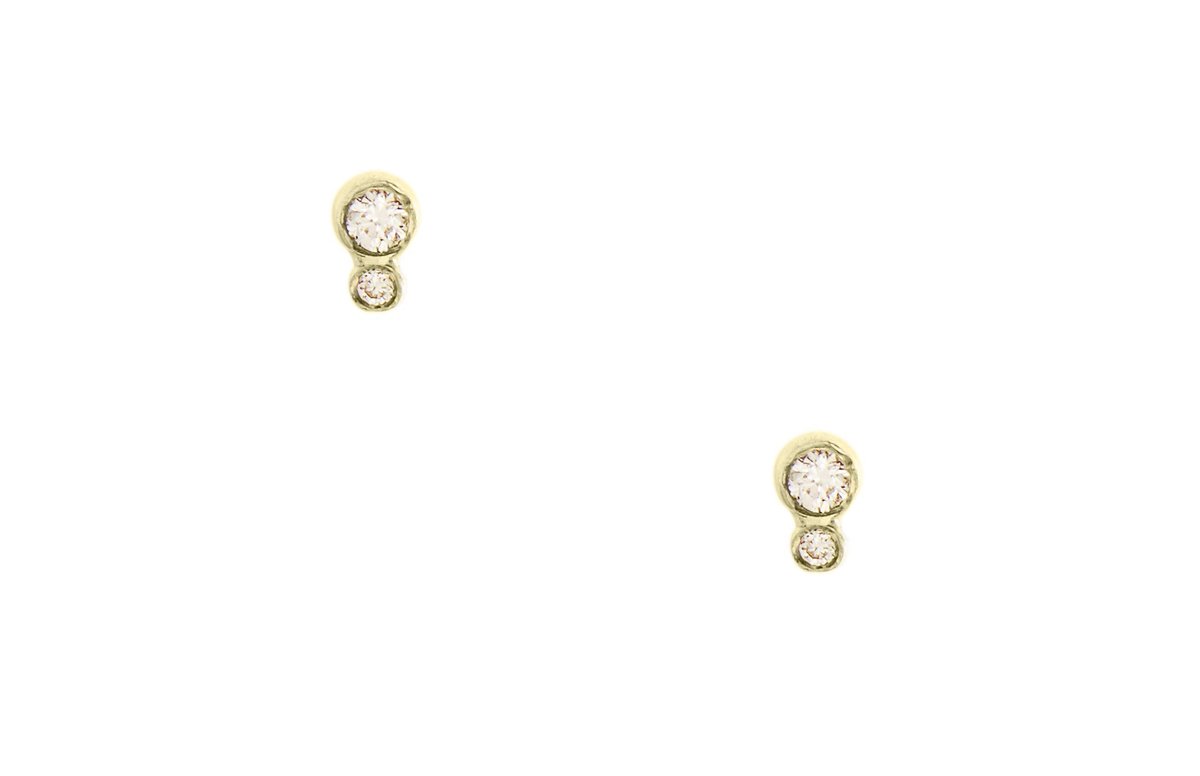 WWAKE Double Nugget Earrings | Garmentory