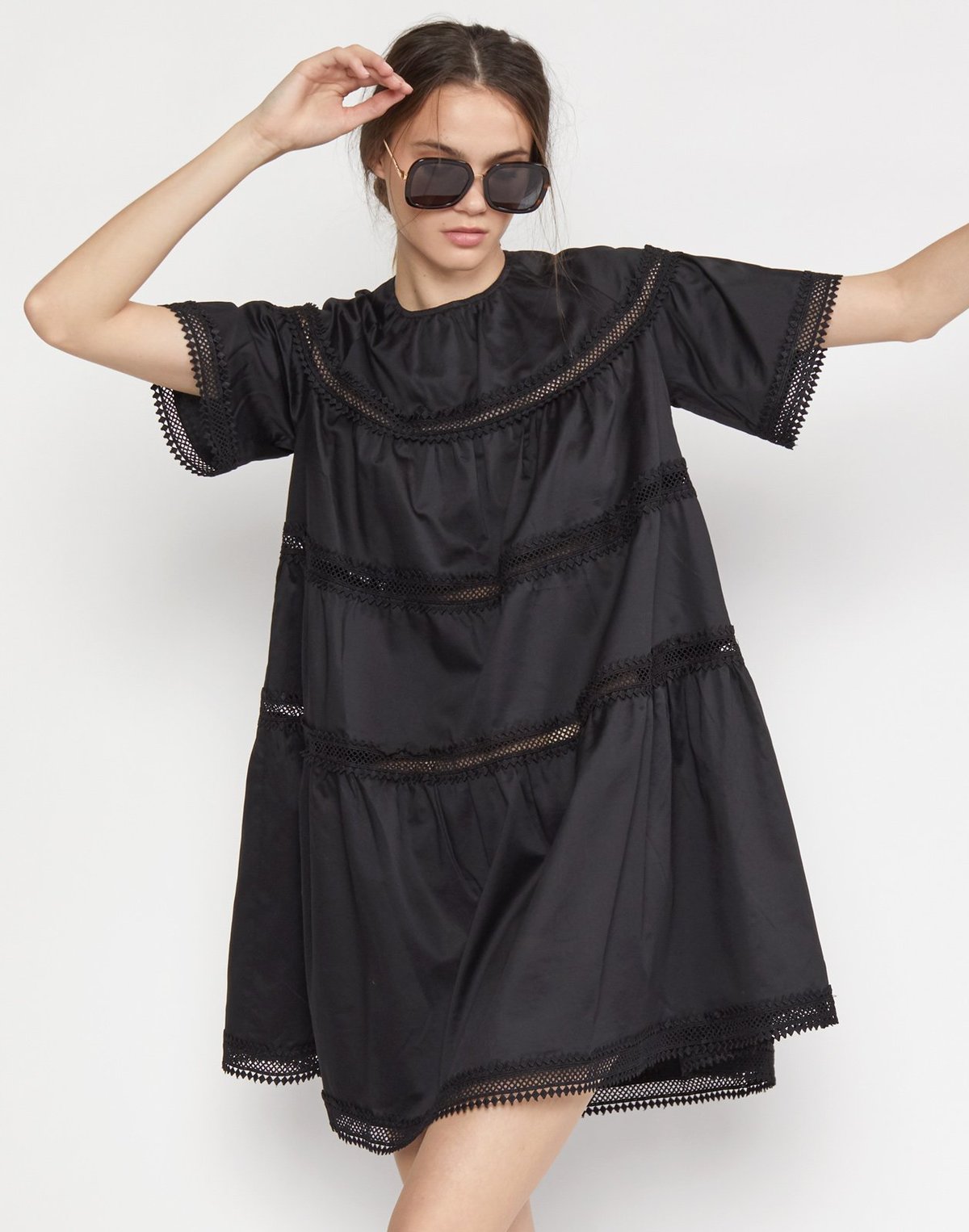 Cynthia Rowley Postcard Dress - black | Garmentory