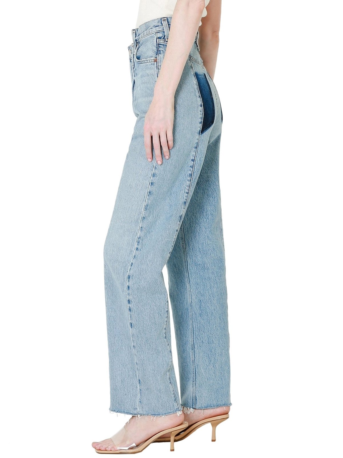 AGOLDE Pieced Angled Jean - Matrix | Garmentory