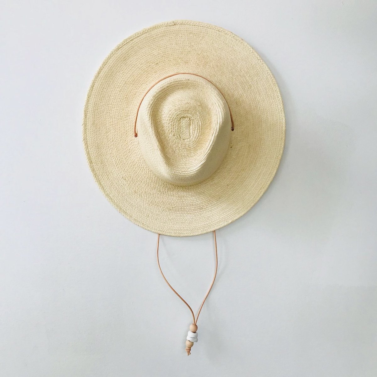 West Perro Desert Sun Hat - Natural Guatemalan Palm | Garmentory