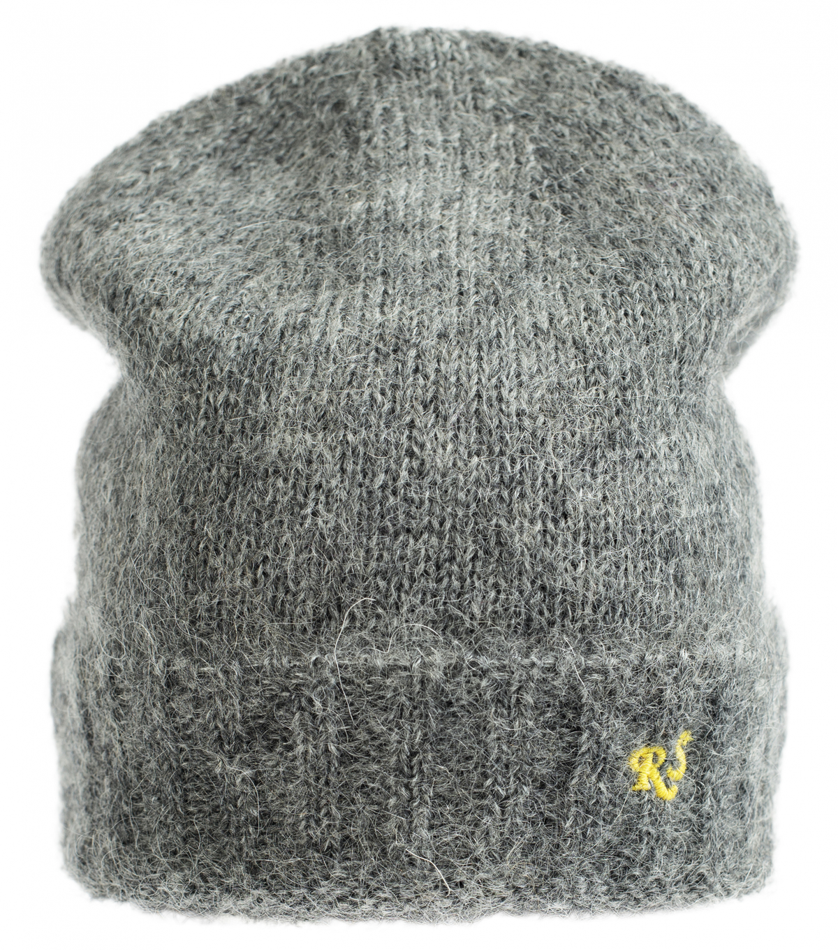 Raf Simons RS Knitted Beanie - Grey | Garmentory