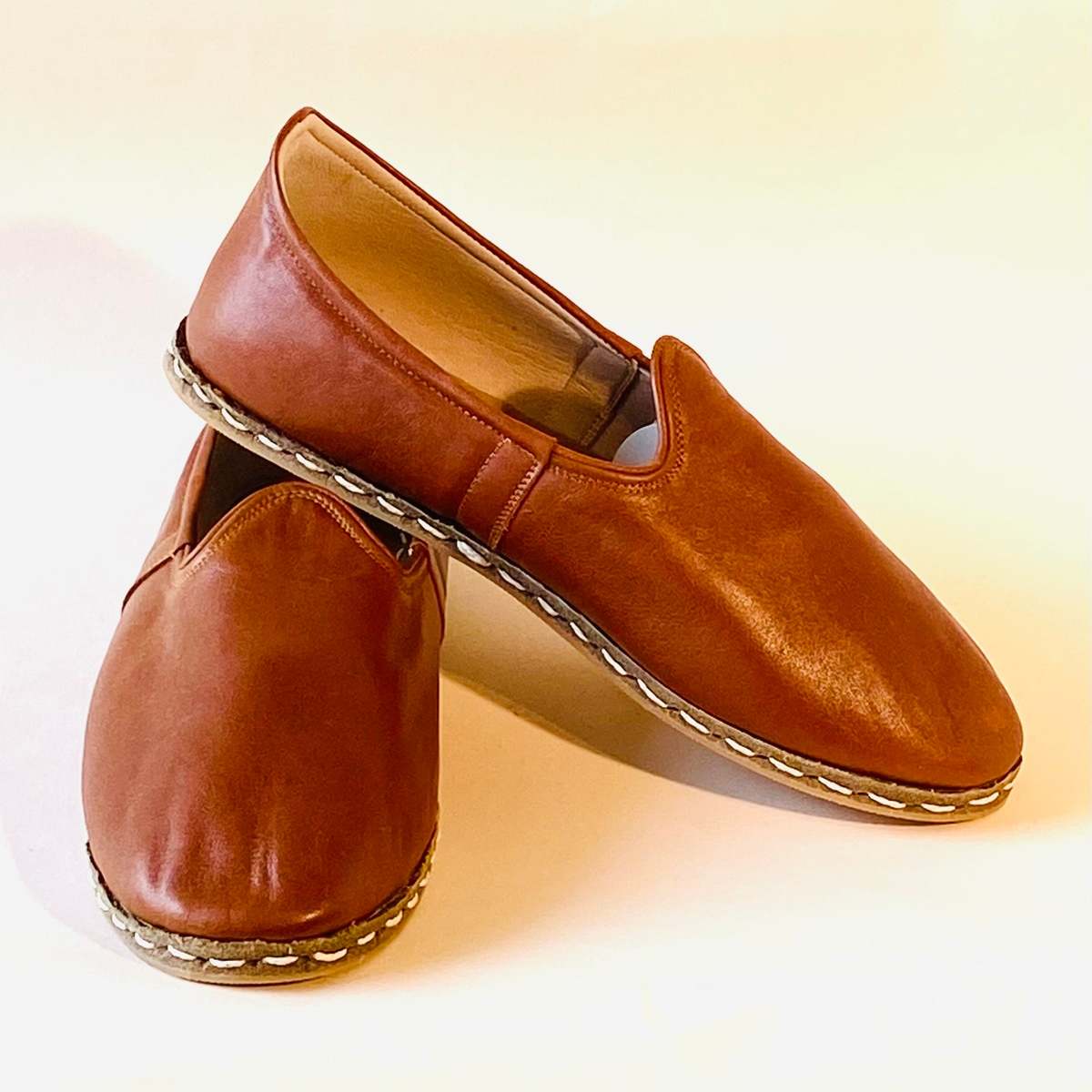 Men's Turkish Yemeni Loafers (Dark Brown) | Garmentory