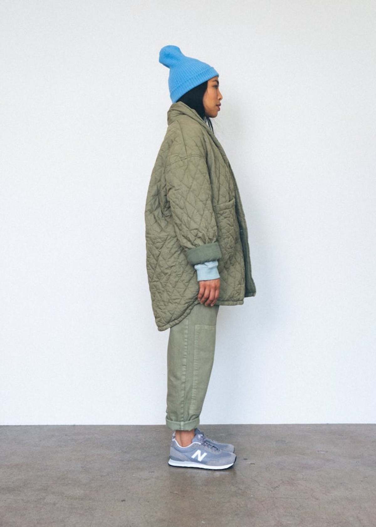 Nico NicoEllis Quilted Coat - Avocado | Garmentory