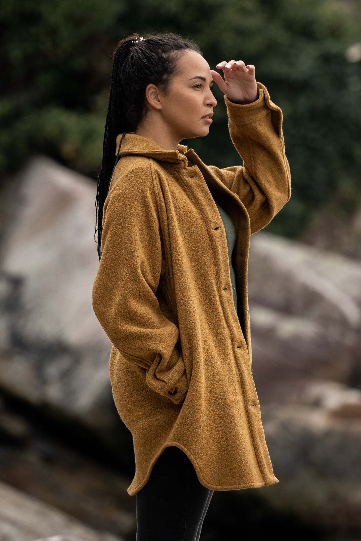 Anián The Loft Coat - Gold | Garmentory