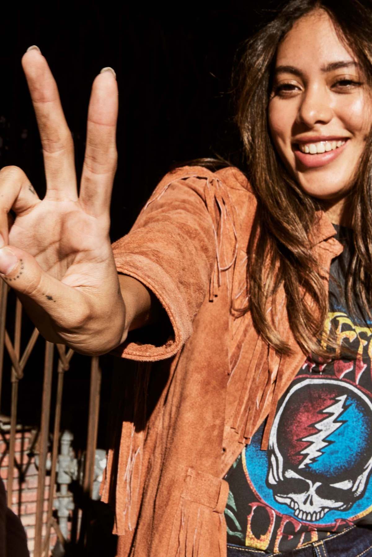 BLANK NYC Paprika Suede Fringe Jacket | Garmentory