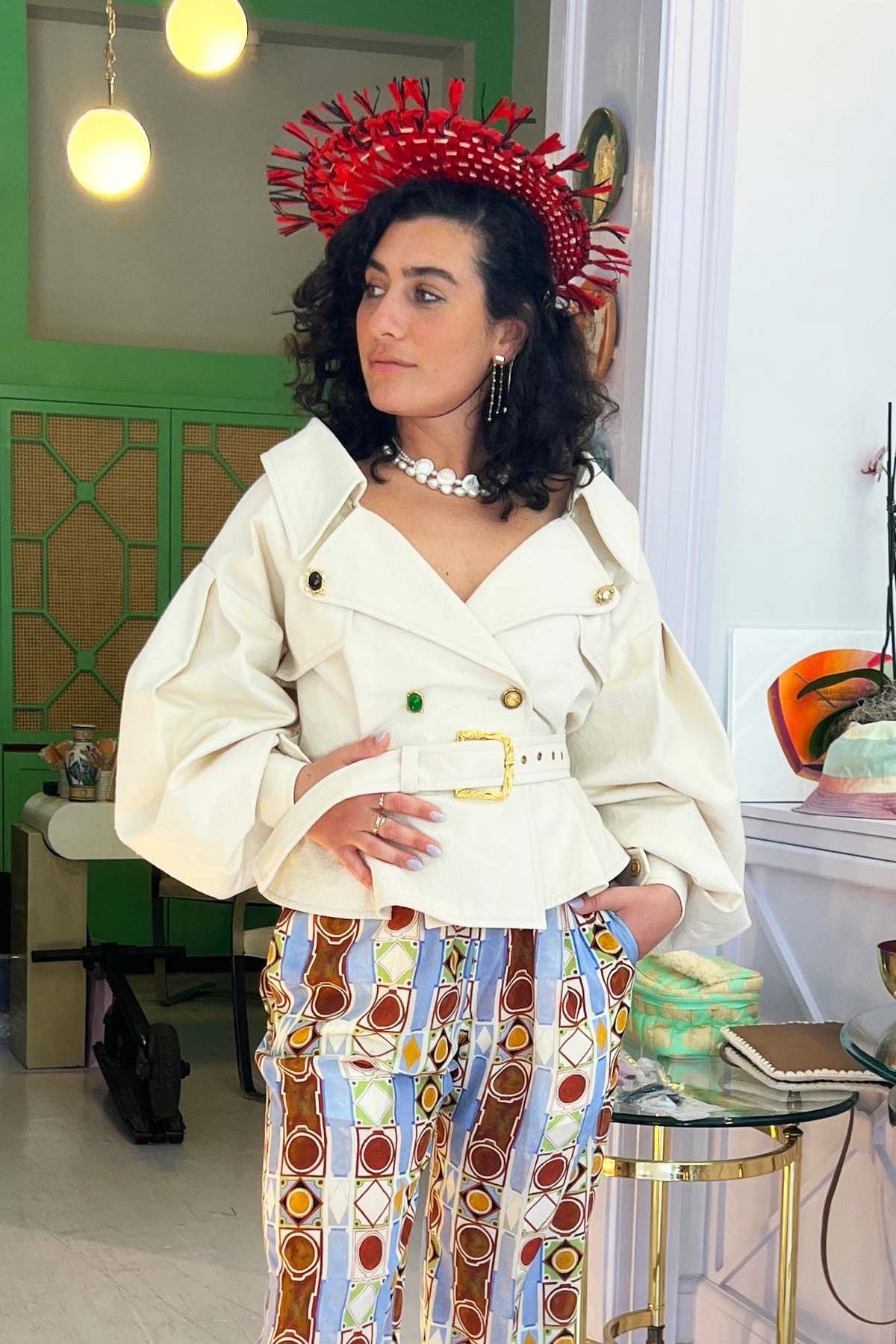 Alexandre Blanc Jewel Jacket | Garmentory