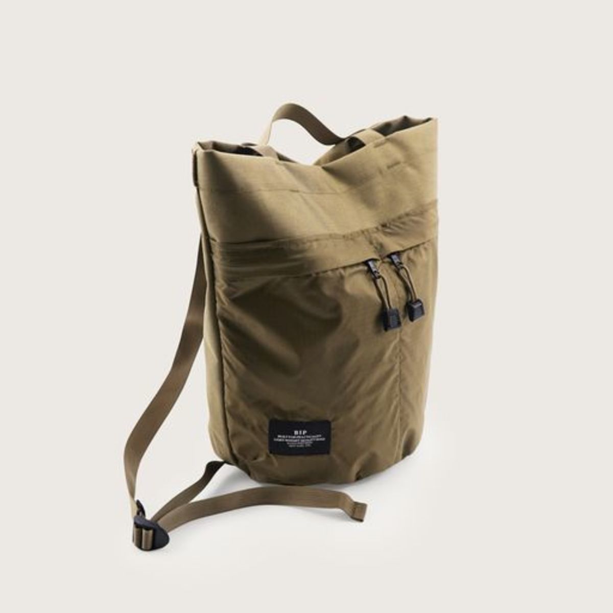 Bags in Progress Bucket Backpack - Khaki | Garmentory