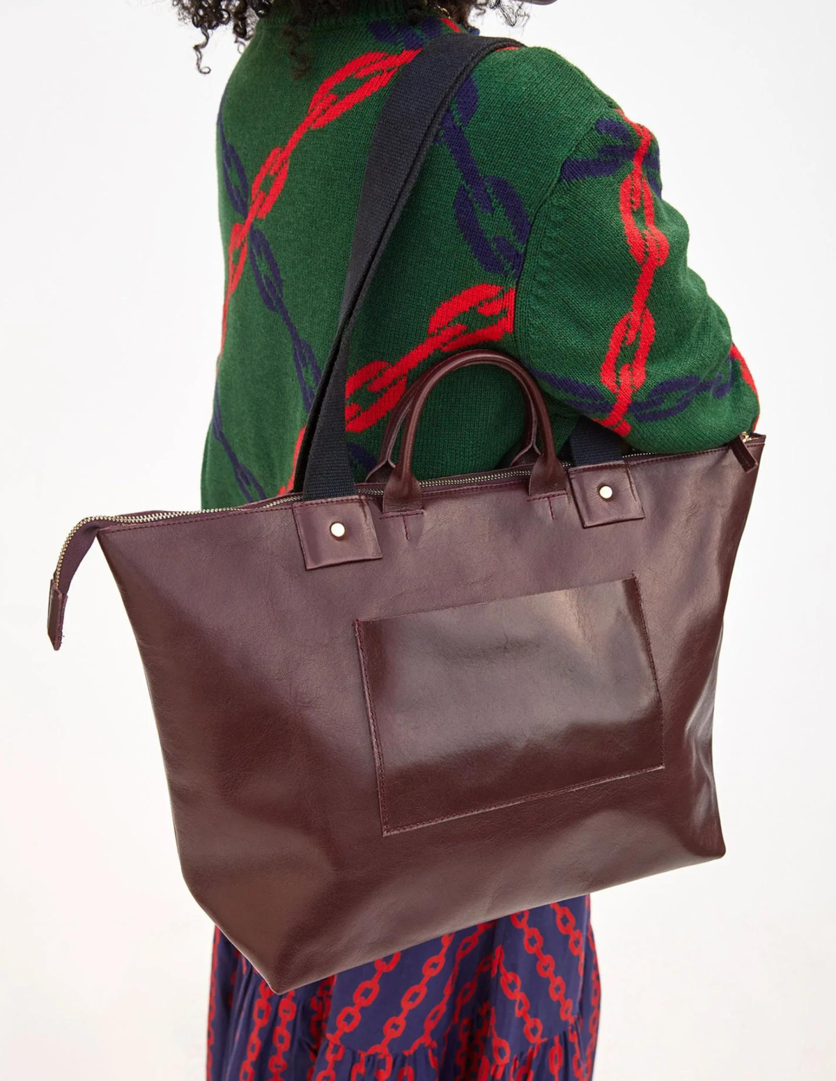 Clare V. Le Zip Sac With Pocket | Garmentory