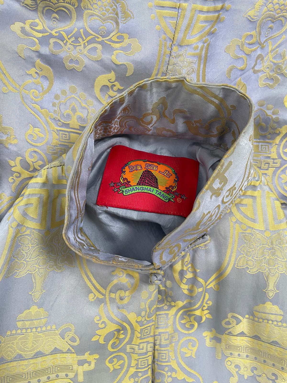 Shanghai Tang Silk Jacquard Tang Jacket | Garmentory