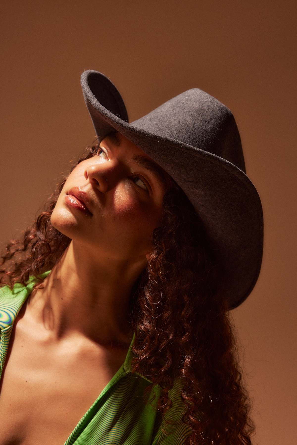 Clyde Cowboy Hat - Charcoal Wool | Garmentory