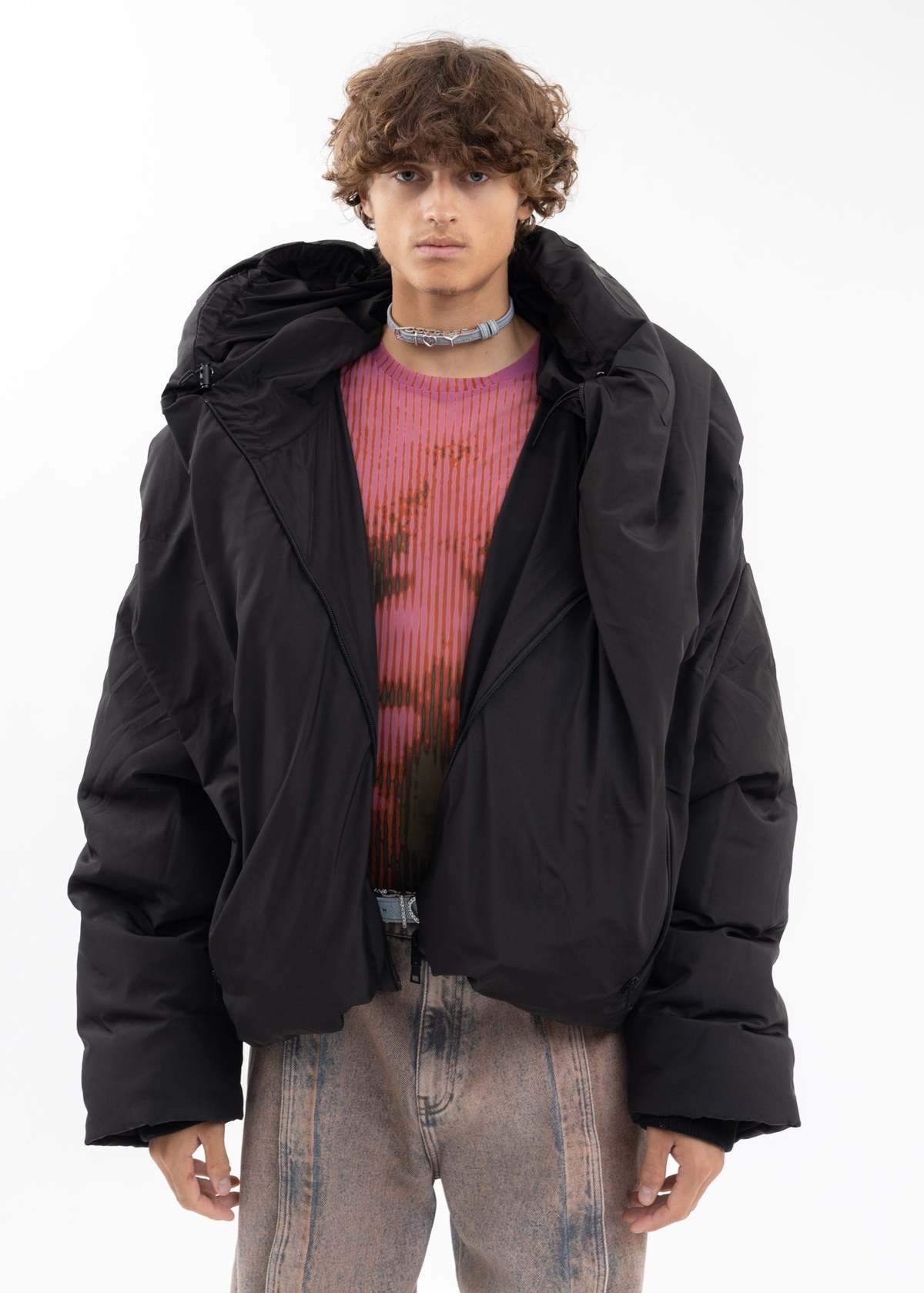 Y/project MONSTER PUFFER JACKET - BLACK | Garmentory